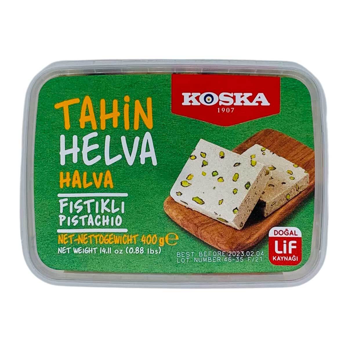 KOSKA Pistachio Halva 400g » HalalTokyo