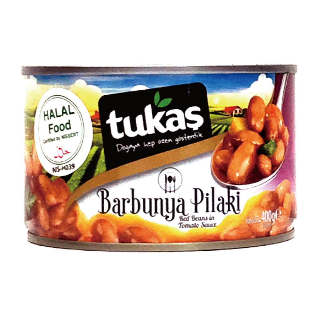 TUKAS Red Beans in Tomato Sauce 400g » HalalTokyo